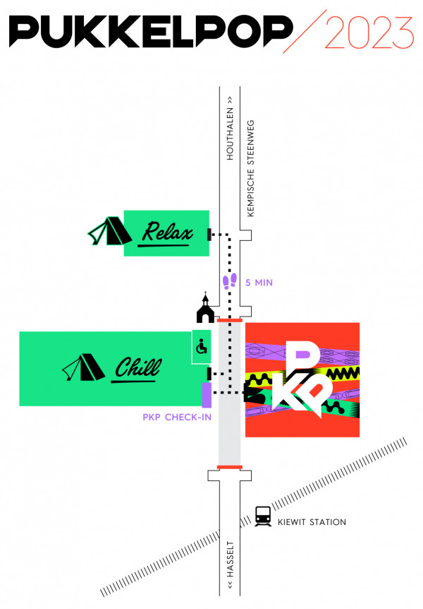 Pukkelpop 2023 : ticket de train festival | SNCB